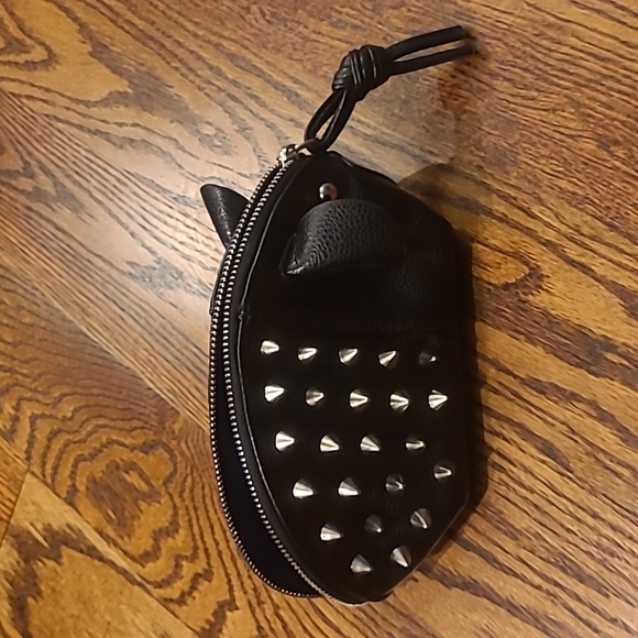 Fiona Lang London | Bags | Nwot Fiona Lang London Black Spiked Mouse ...